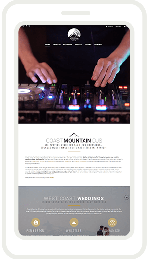 ink website design | Halfmoon Bay, Sunshine Coast BC