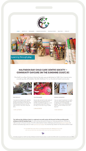 ink website design | Halfmoon Bay, Sunshine Coast BC